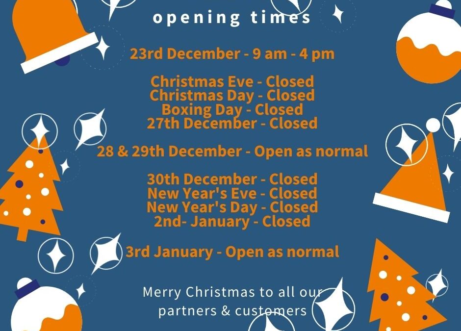 Christmas Office Hours Accept Cards